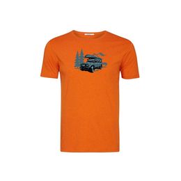 Greenbomb Shirt 'Nature Getaway' male Orange size XS