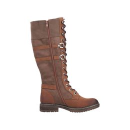 Rieker Stiefel Damen Gr&ouml;&szlig;e 42 braun / braunmeliert Winterschuhe