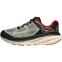Hoka One One HOKA Laufschuh 'Clifton 9' Herren Größe 44 grau / rot / schwarz