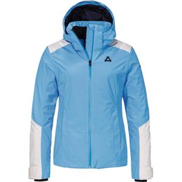 Sch&ouml;ffel Sch&ouml;ffel Outdoorjacke Damen Gr&ouml;&szlig;e XXL himmelblau / wei&szlig;