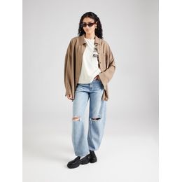 comma, COMMA T-Shirt Damen Größe XXL beige / schwarz / weiß