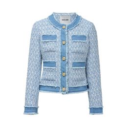 Salsa Jeans Jacke Damen Größe L blau