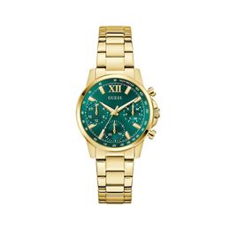 Guess Analoguhr 'Bailey' Damen Größe One Size gold / grün