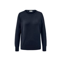 Tchibo - Merino-Feinstrickpullover - Damen - Gr. M - dunkelblau
