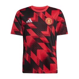 Adidas Manchester United Fan Trikot Kids Rot, Größe 128, Kinder, Fan Artikel - 11teamsports
