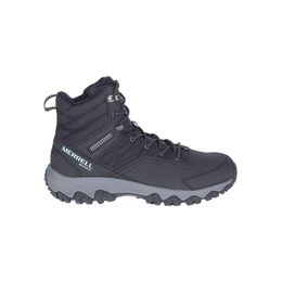 Merrell Leder-Wanderboots "Thermo Akita Mid" in Schwarz - 44% | Größe 39 | Damen-outdoor-sport-schuhe