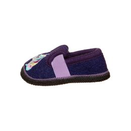 Kitz-Pichler Hausschuhe "Bobby" in Dunkelblau/ Lila - 49% | Größe 26 | Baby-hausschuhe