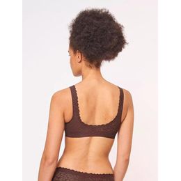 Sloggi Bustier in Dunkelbraun - 70% | Größe XL | Damen-bhs