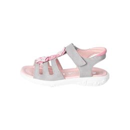 Ricosta Leder-Sandalen "Lorena" in Hellgrau/ Rosa - 49% | Größe 27 | Kindersandalen