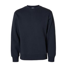 Selected Homme Sweatshirt "Dan" in Dunkelblau - 52% | Größe M | Herren-plussize