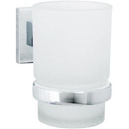 Fackelmann Zahnputzbecher "Mare" in Wei&szlig; - (B)7 x (H)11 x (T)10 cm - 26% | Badezimmer-accessoires