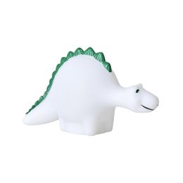 Rice LED-Dekoobjekt "Dino" in Wei&szlig;/ Gr&uuml;n - (B)7 x (H)11,5 cm - 29% | Dekofiguren