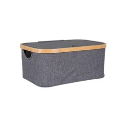 House Nordic Aufbewahrungskorb in Anthrazit - (B)38 x (H)26 x (T)16 cm - 34% | Kisten-koerbe