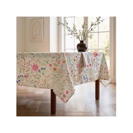 Mint Rugs Tischdecke "Floral Lili" in Weiß/ Rosa - 57% | Größe 155x250 cm |