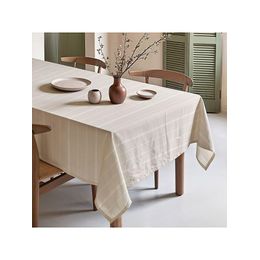 Mint Rugs Tischdecke "Nordic Sira" in Beige/ Weiß - 60% | Größe 155x250 cm |