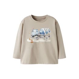 name it Longsleeve "Nari" in Beige - 23% | Größe 104 | Kinder-longsleeves