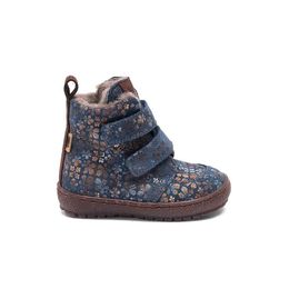 bisgaard Leder-Boots "Storm" in Blau - 37% | Größe 24 | Baby-stiefel-boots