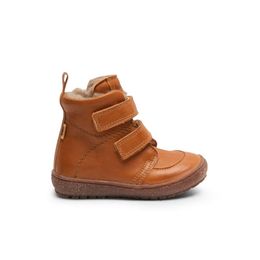 bisgaard Leder-Boots "Storm" in Hellbraun - 45% | Größe 27 | Baby-stiefel-boots