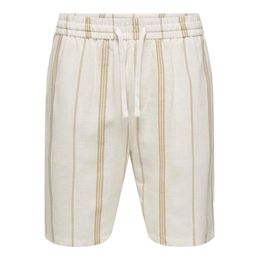 Only & Sons ONLY & SONS Shorts in Creme - 50% | Größe M | Herren-plussize