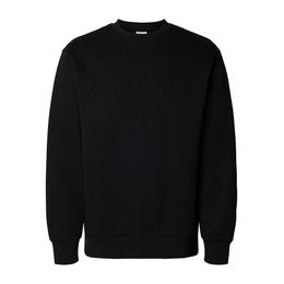 Selected Homme Sweatshirt "Dan" in Schwarz - 52% | Größe XL | Herren-plussize