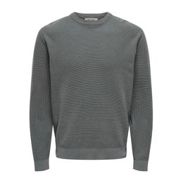 Only & Sons ONLY & SONS Pullover "Tony" in Grau - 40% | Größe S | Herren-plussize