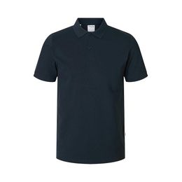Selected Homme Poloshirt "Atlas" in Dunkelblau - 43% | Größe XL | Herren-plussize