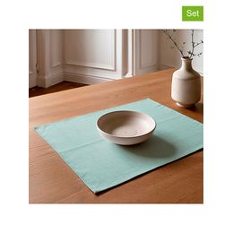 Mint Rugs 2er-Set: Tischsets "Bria" in Mint - (L)50 x (B)40 cm - 45% |