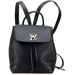 Louis Vuitton Rucks&auml;cke - Taurillon Lockme Backpack - Gr. unisize - in Schwarz - f&uuml;r Damen