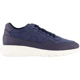 Hogan Low-Top Sneaker - Heren Interactive3 Sneaker Blauw - Gr. US_7_5 - in Blau - f&uuml;r Damen