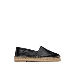 Logo Slip-On Espadrilles - Gr. 36 (EU) - in Schwarz