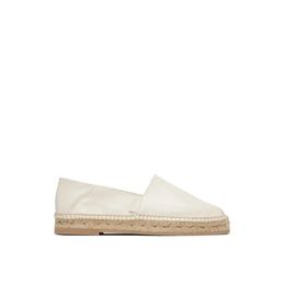 AMI Paris Loafer - Logo Slip-On Espadrilles - Gr. 44 (EU) - in Weiß - für Damen