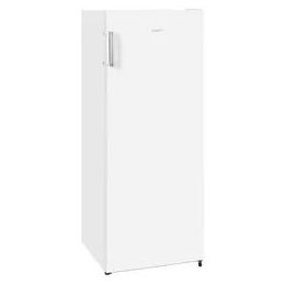 Exquisit Gefrierschrank "GS231-NF-H-010E inoxlook", Energieeffizienz: E (A-G), weiß, B:56cm H:143,4cm T:56,5cm, Gefrierschränke, 155 L Volumen, NoFrost, Schnellgefrieren, 4 Sterne