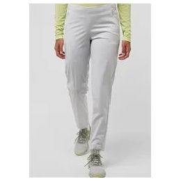Softshellhose Jack Wolfskin "PRELIGHT PRO PANT W", Damen, Gr. M (38/40), Normalgrößen, grau (cool, grau), Hauptmaterial: 100% Polyester (recycled); Futter: 100% Polyester (recycled), Hosen