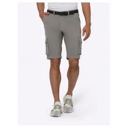 Classic Dog Bermudas CLASSIC, Herren, Gr. 56, Normalgrößen, grau, 98% Baumwolle, 2% Elasthan, unifarben, Hosen