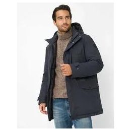 Winterjacke Brax "Style VITORIO", Herren, Gr. M, blau (navy), 54% Baumwolle, 46% Polyester, Jacken