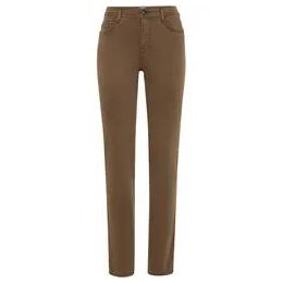 5-Pocket-Jeans Brax "Style MARY", Damen, Gr. 38K (19), Kurzgrößen, braun (caramel), 36% Lyocell, 23% Baumwolle, 19% Polyester, 19% Modal, 3% Elasthan, Jeans