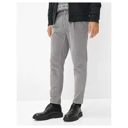Chinohose Brax "Style TINO", Herren, Gr. 36, Länge 32, grau, Web, 100% Baumwolle, Hosen