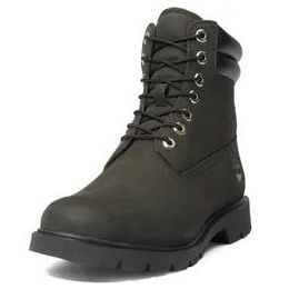 Schnürboots Timberland "6 IN BASIC6 INCH LACE UP BOOT", Gr. 43, jet schwarz, Leder, Schuhe, Winterstiefel, Schnürstiefel, Winterschuhe, Topseller