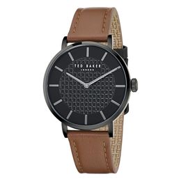Ted Baker Uhr 'Staciie Gents' Herren Größe One Size braun / schwarz / silber
