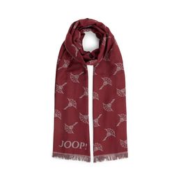 JOOP! Schal 'Feris' Damen Größe one size basaltgrau / bordeaux