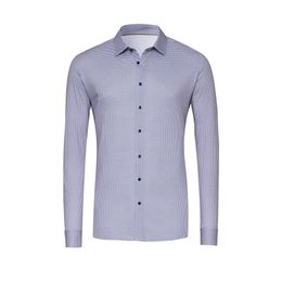 DESOTO Hemd Herren Größe XXXL beige / blau / helllila
