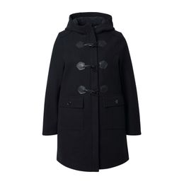 Ulla Popken Between-Seasons Coat female Black size 54-56