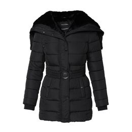 Koroshi Winter Jacket female Black size XL
