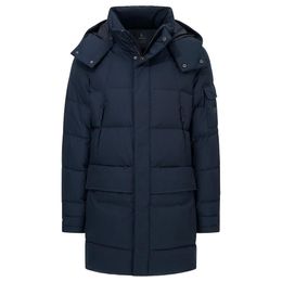 Boggi Milano Winter Parka 'B Tech' male Blue size S