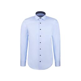 Seidensticker Business Shirt 'Schwarze Rose' male Blue size 36