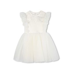 Billieblush Kleid M&auml;dchen Gr&ouml;&szlig;e 128 elfenbein