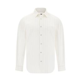 Boggi Milano Button Up Shirt male White size XS