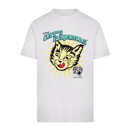 F4NT4STIC Shirt 'Puss N Boots The Cats Pajamas Vintage Art' male White size XXL