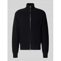 REDEFINED REBEL EST. 2013 Strickjacke mit Reißverschluss Modell 'ARON'