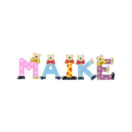 Playshoes Deko-Buchstaben "MAIKE" in bunt | Gr.: onesize